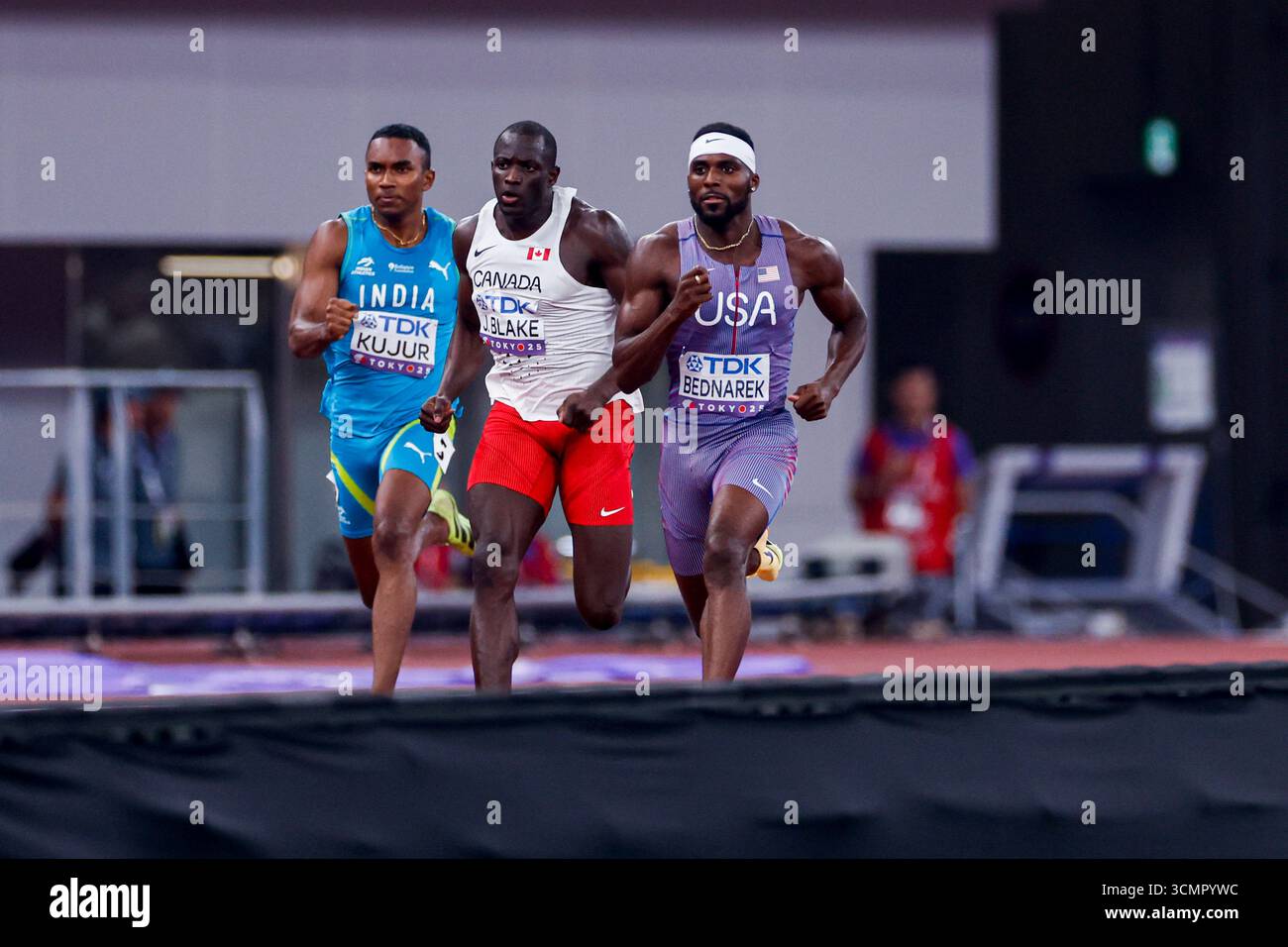 Jerome Blake of Canada and Kenneth Bednarek of United States of America ...