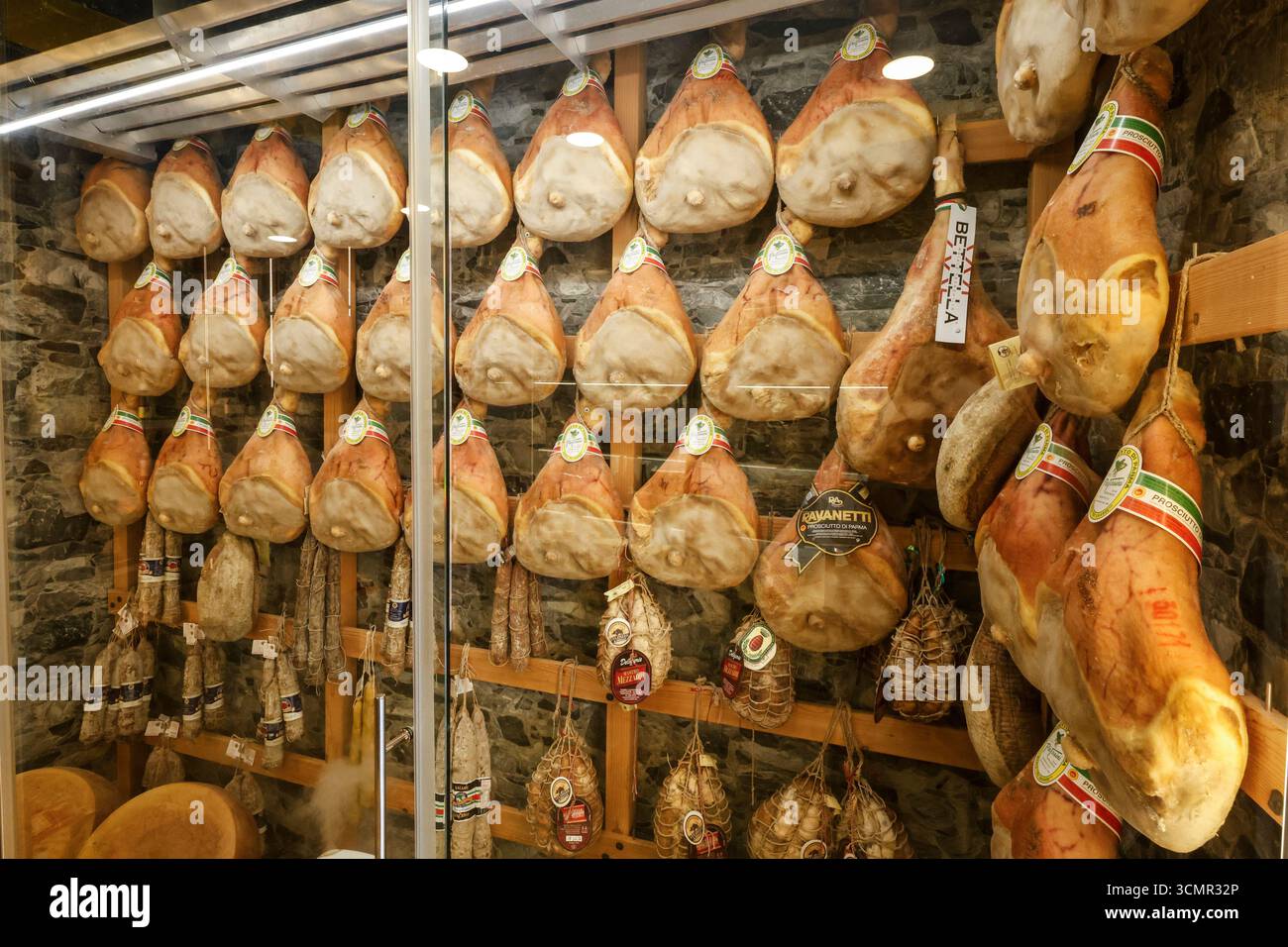 Italian ham in italy hi-res stock photography and images - Alamy