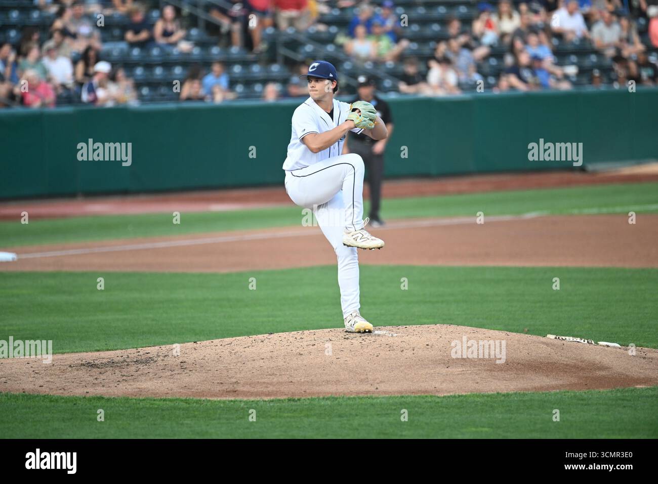 September 16, 2025: Columbus Clippers pitcher Ryan Webb (44) pitches ...