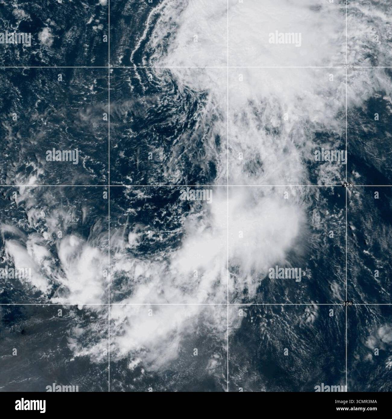 This GOES-19 GeoColor satellite image taken Wednesday, Sept. 17, 2025 ...