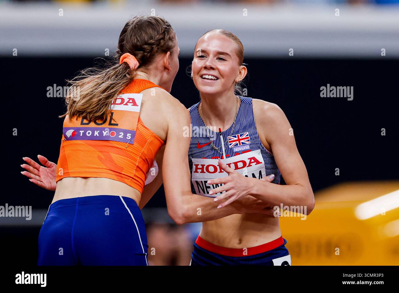 Emily Newnham of Great Britain looks on after competing in the Women's ...