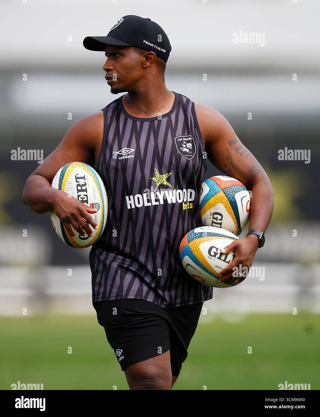 Joey Mongalo of the Hollywoodbets Sharks during Hollywoodbets Sharks ...