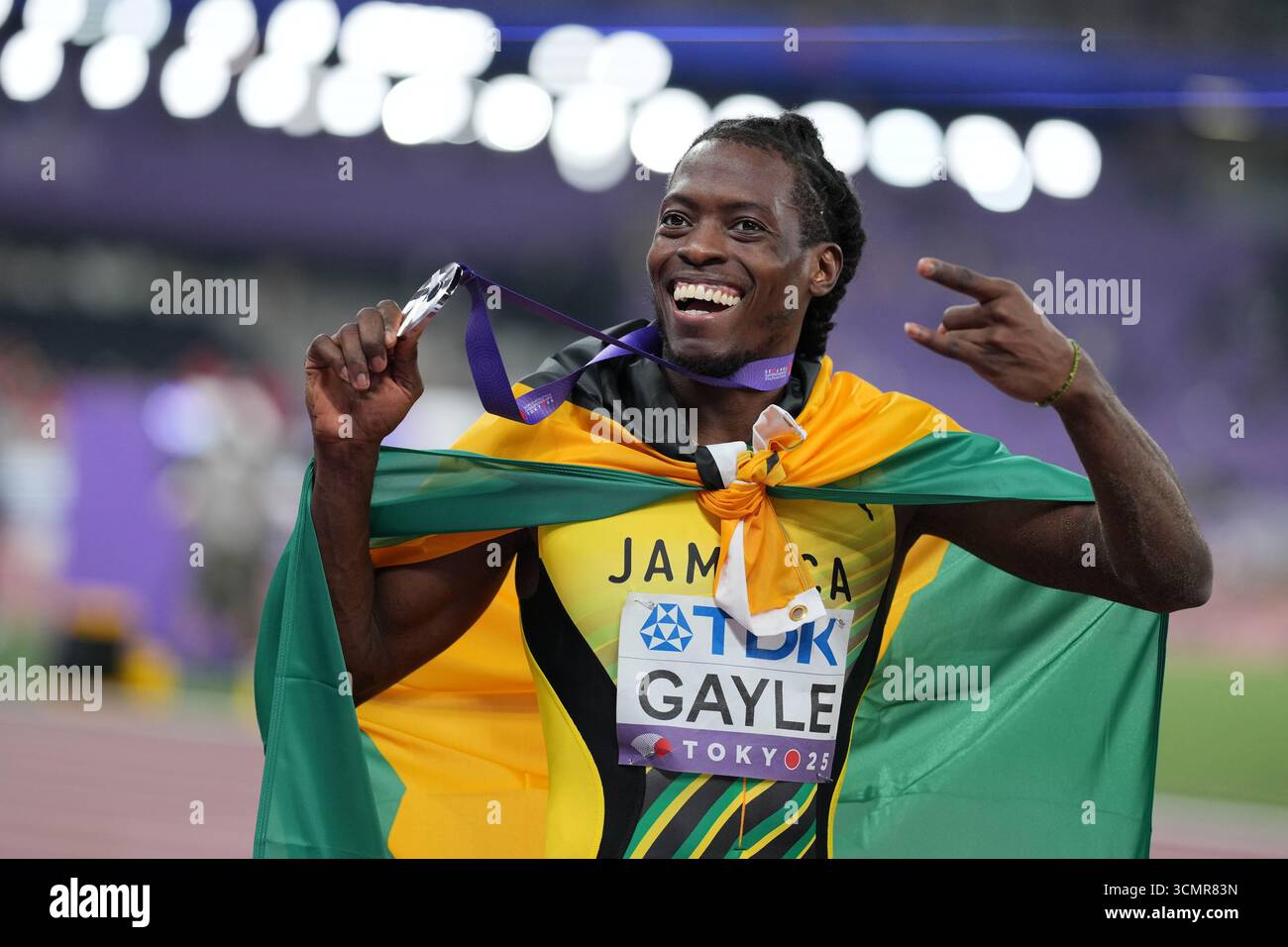 Tokyo, Japan. 17th Sep, 2025. Tajay Gayle (JAM) Athletics : World ...