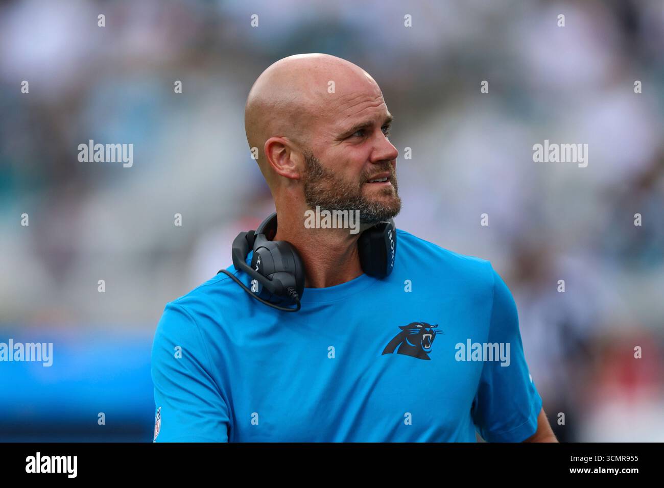 Carolina Panthers vice president of football operations Jeff Brown ...