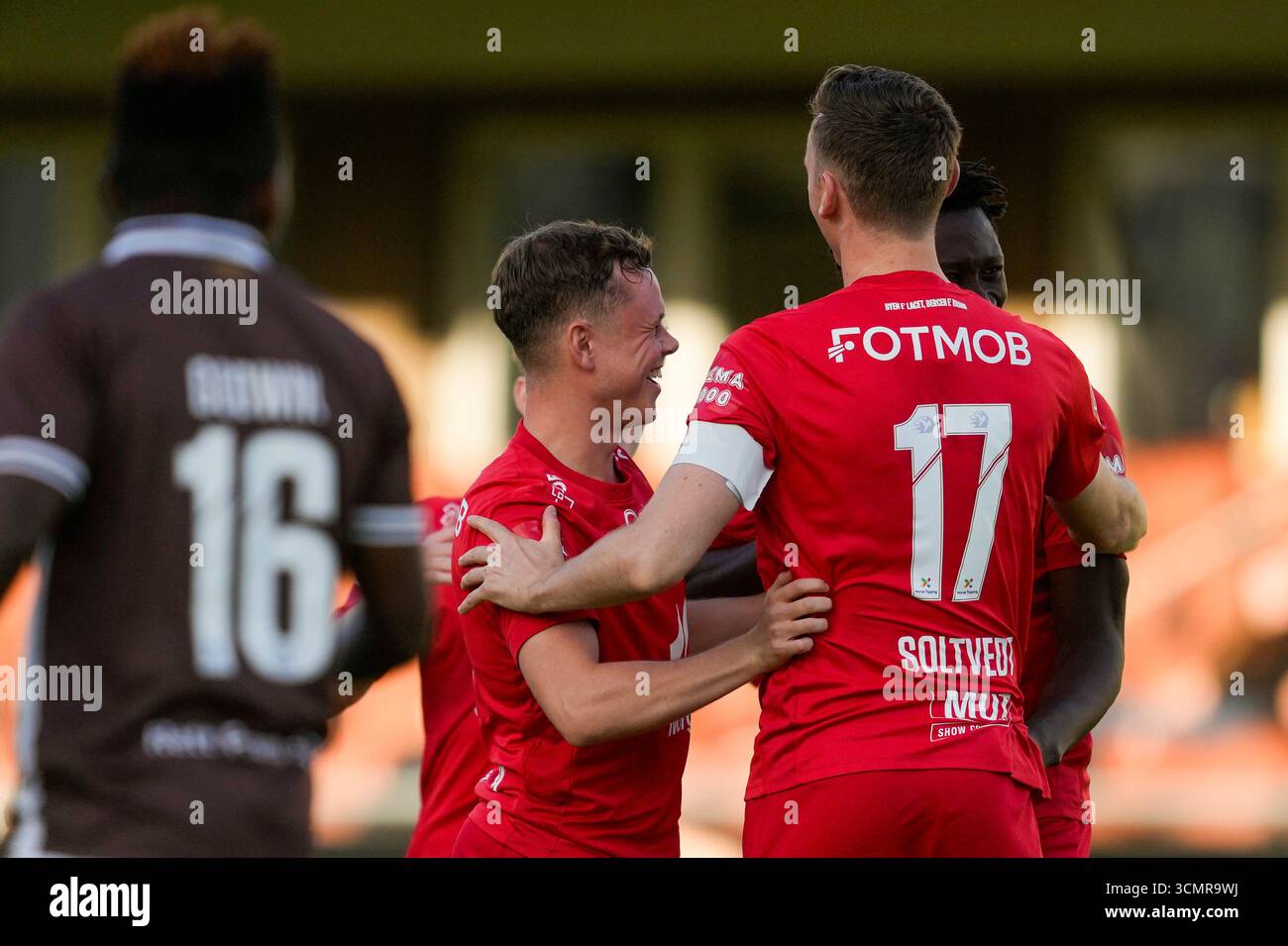 Mjøndalen 20250917. The Norwegian Football Championship match between ...