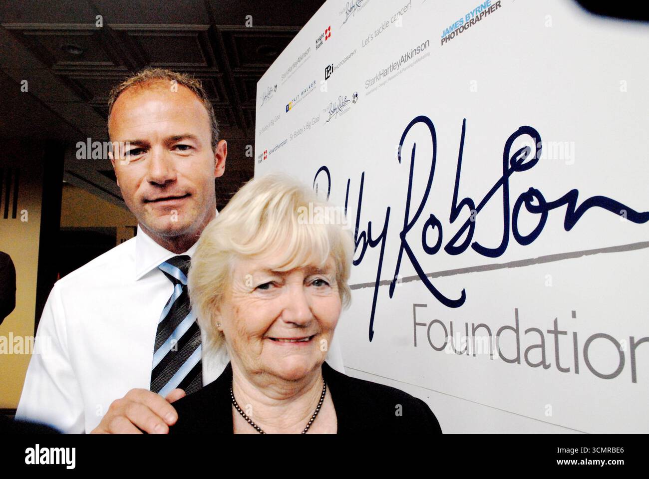 Alan Shearer was unveiled today as patron of the Sir Bobby Robson ...