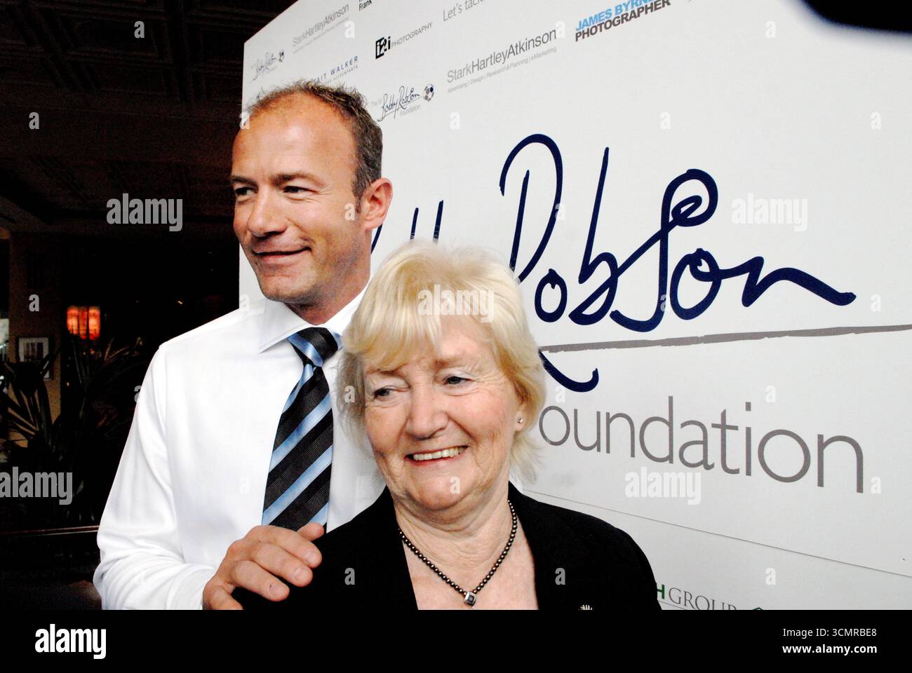 Alan Shearer was unveiled today as patron of the Sir Bobby Robson ...