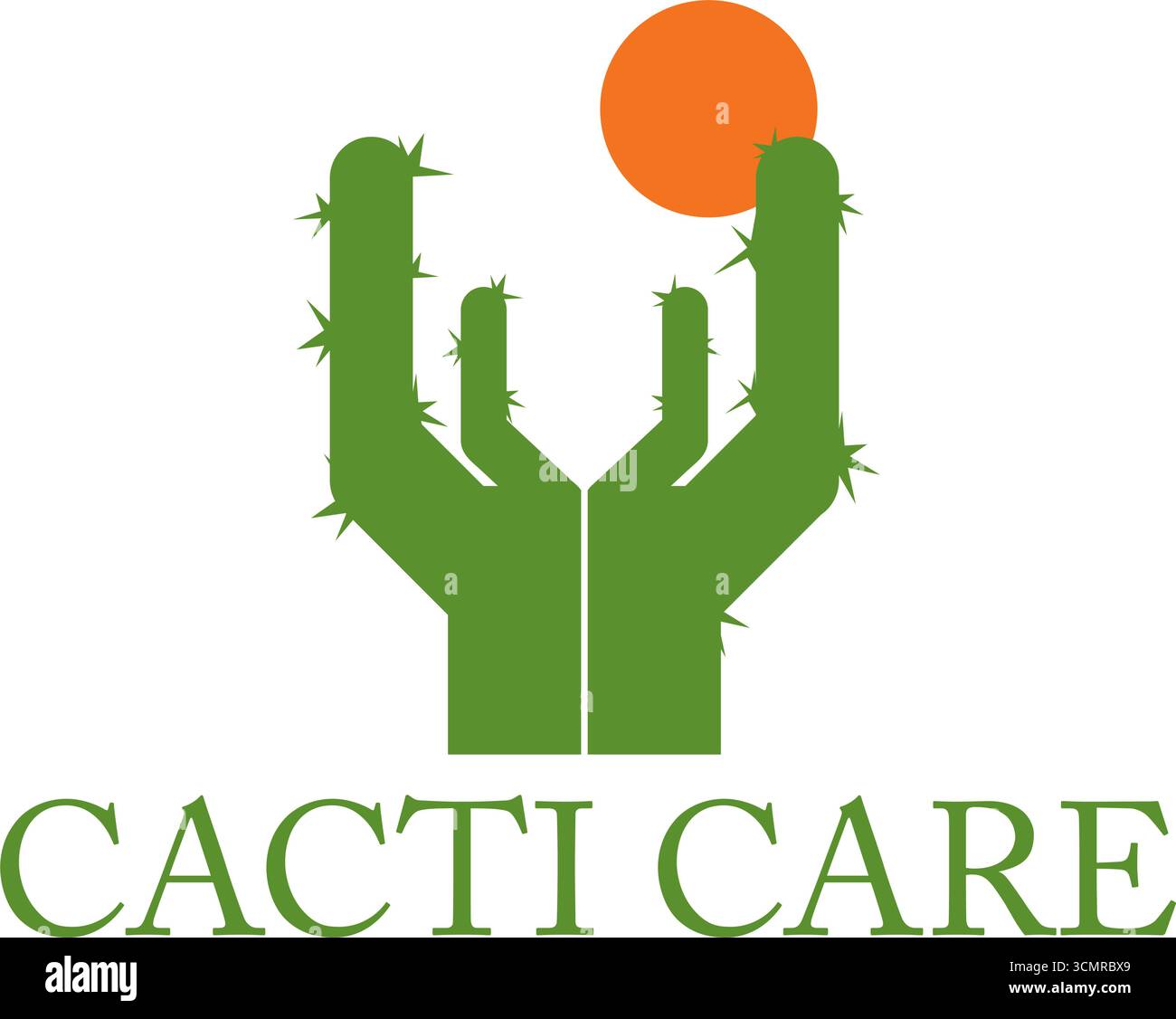 Eco friendly cactus logo hi-res stock photography and images - Alamy