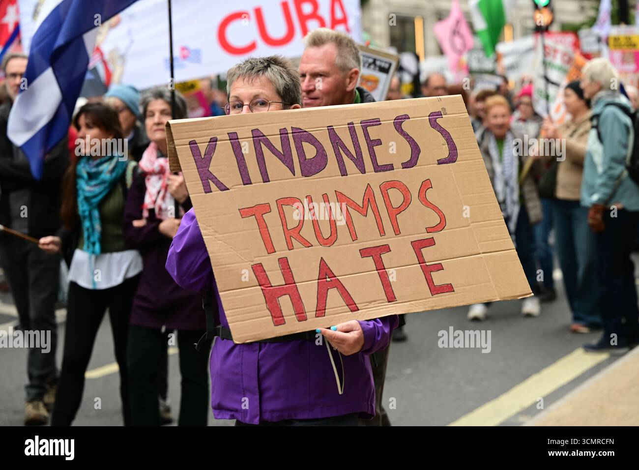 London, UK, 17th September 2025: Stop Trump Coalition protests took ...