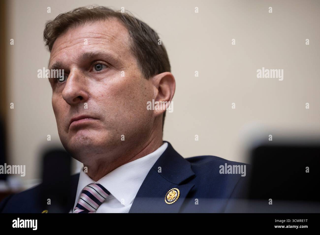 Rep. Dan Goldman (D-N.Y.) looks on during a House Judiciary Committee ...