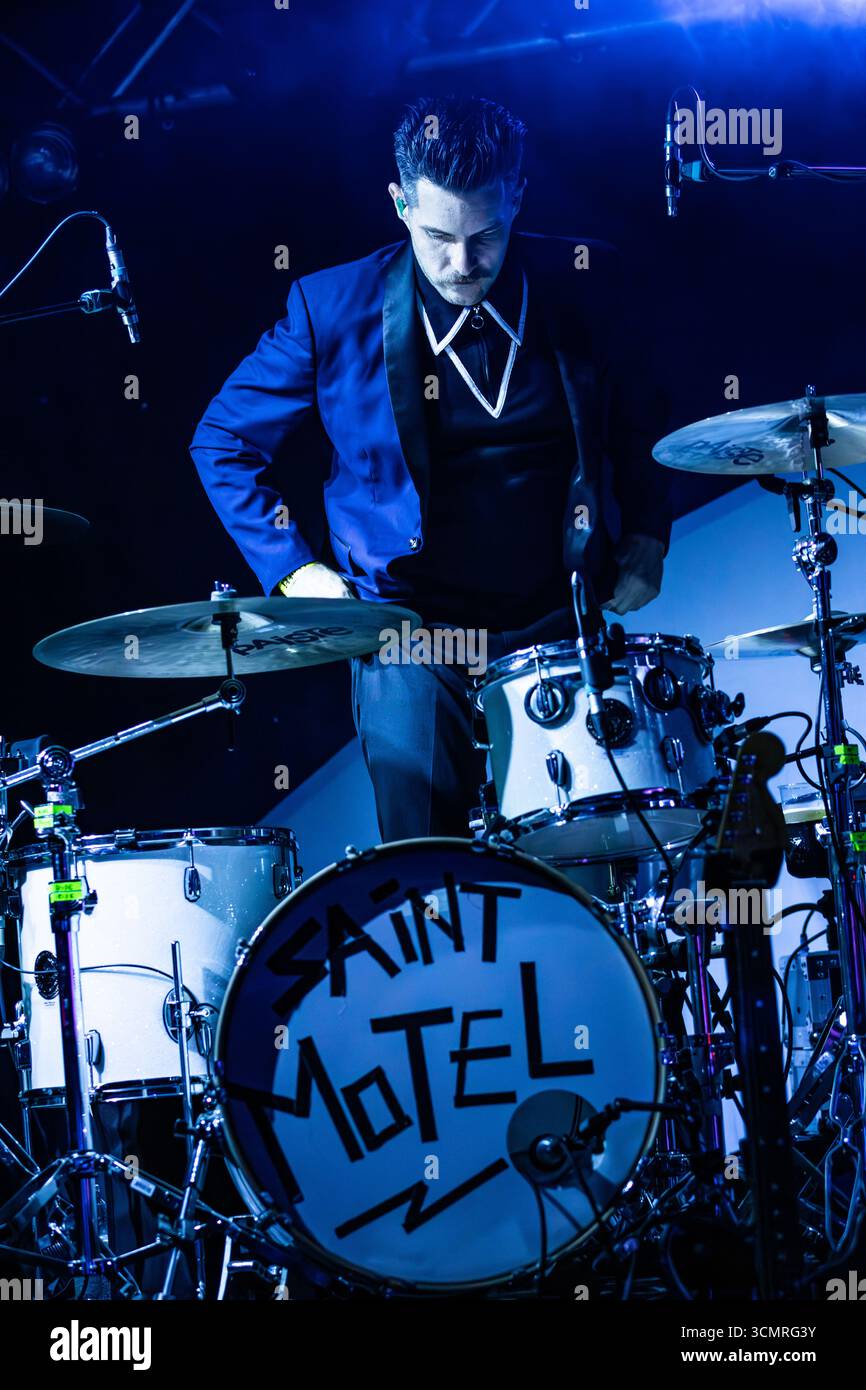 Milan Italy. 16th sept 2025. The American band SAINT MOTEL performs ...