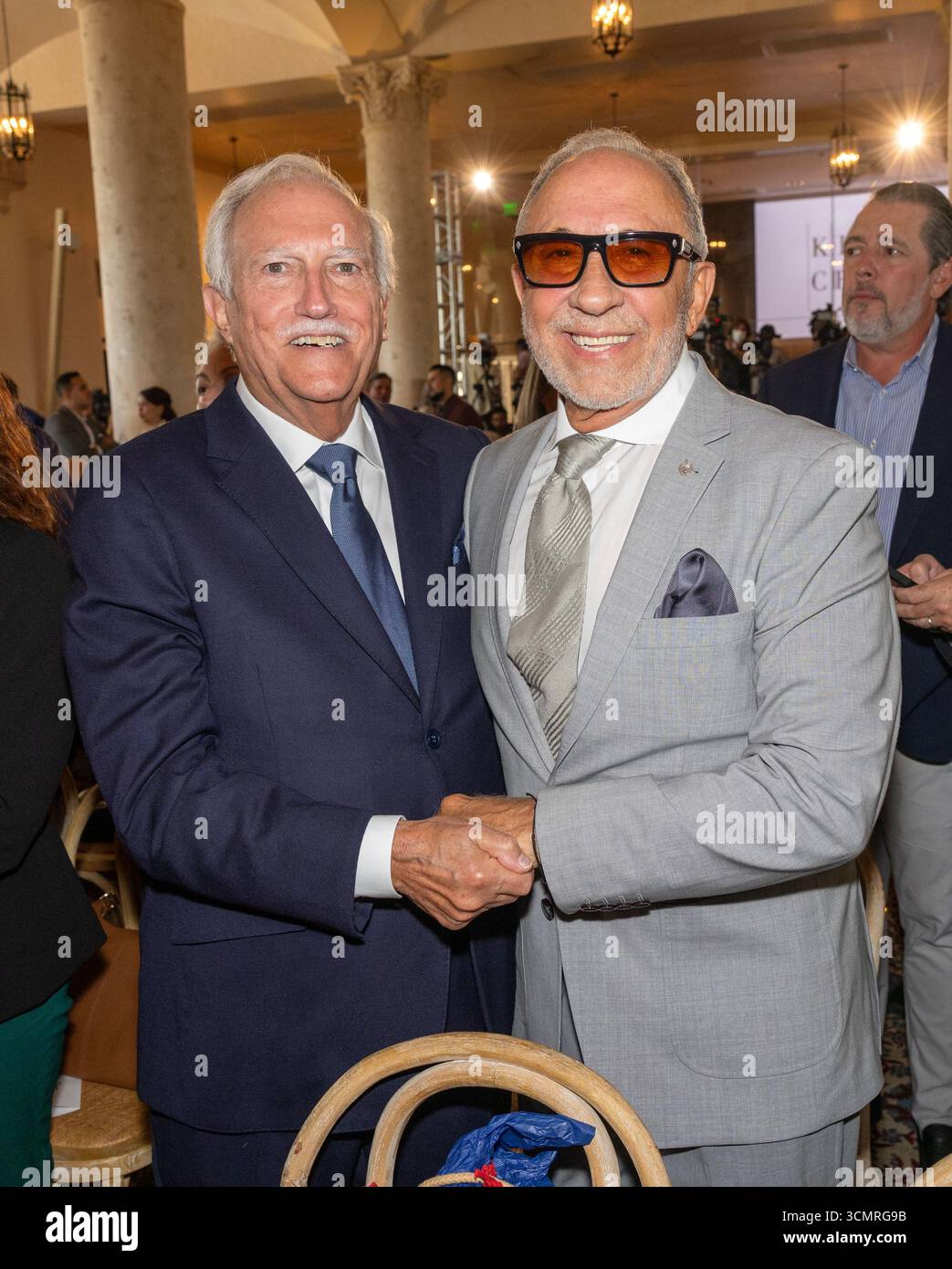 MIAMI, FL - SEPT 16: Cuban-American philanthropist Miguel Bezos and ...