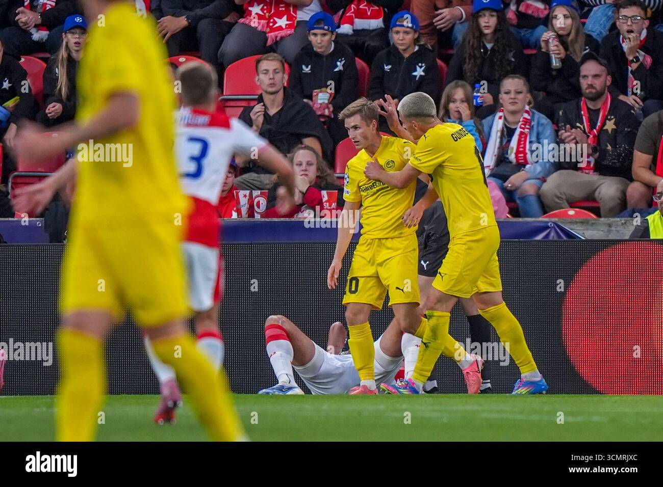 Prague, Czech Republic 20250917. The Champions League match between ...