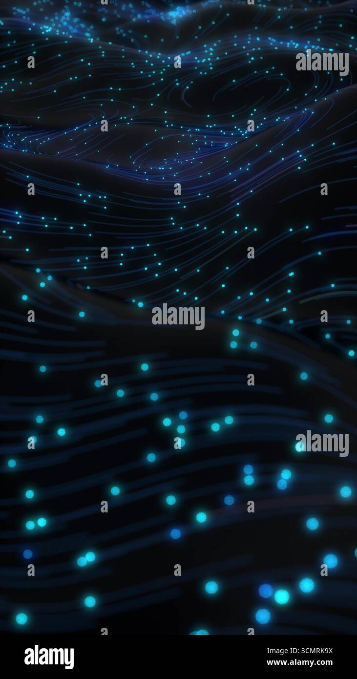Blue beam loop animation background hi-res stock photography and images ...