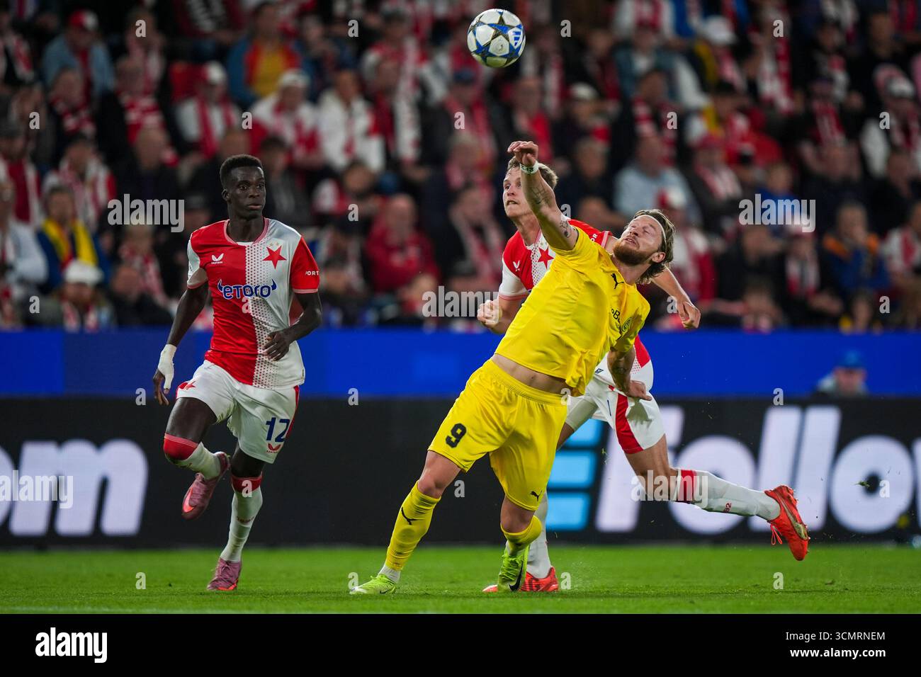 Prague, Czech Republic 20250917. The Champions League match between ...