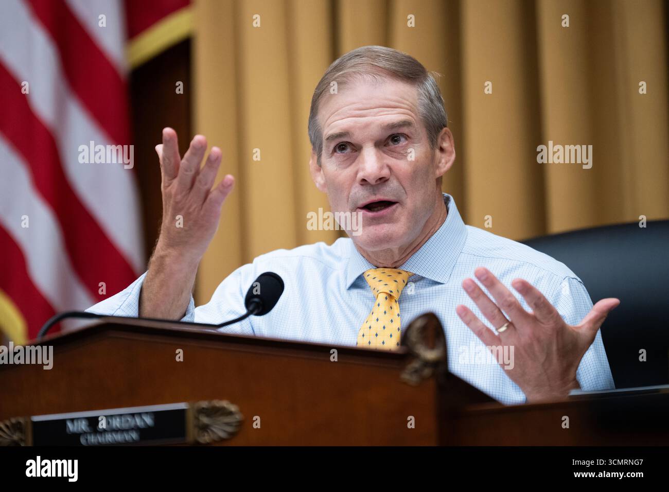 UNITED STATES - SEPTEMBER 17: Chairman Jim Jordan, R-Ohio, speaks as ...