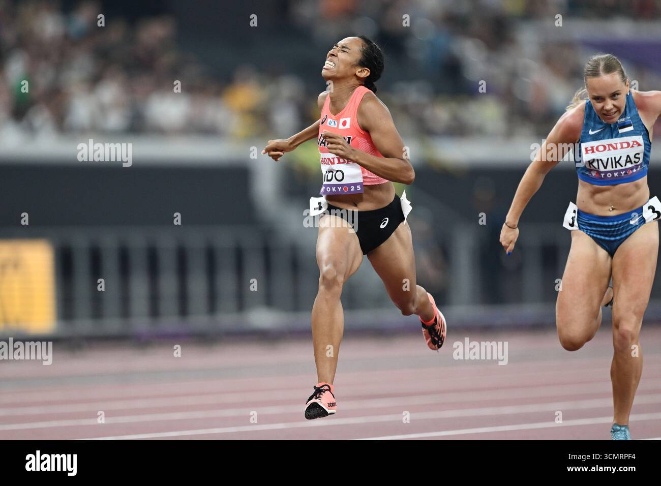(L-R) Abbygail Fuka Ido (JPN), Ann Marii KIVIKAS (EST), SEPTEMBER 17 ...