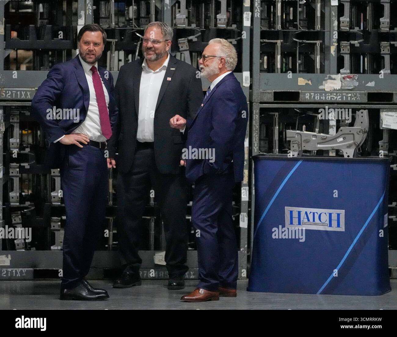 Dan Craig, right, President and COO of Hatch Stamping, and Wally ...