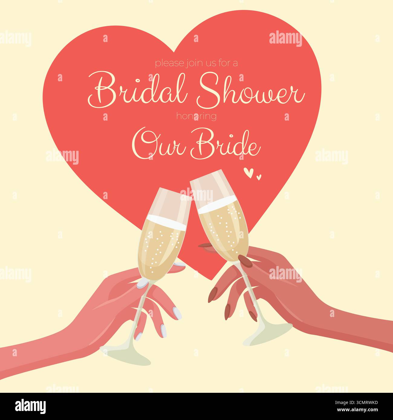 Bridal party bride in Stock Vector Images - Alamy