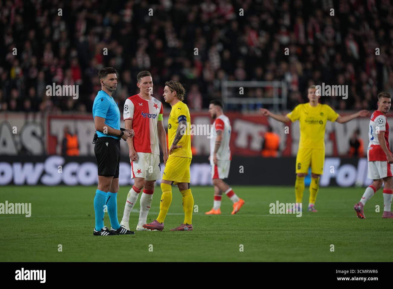 Prague, Czech Republic 20250917. The Champions League match between ...