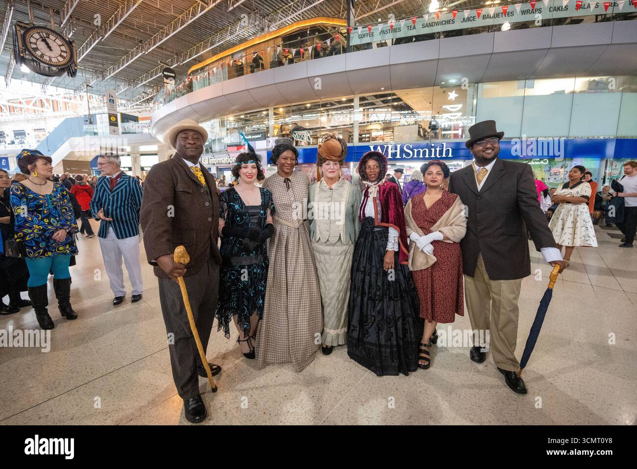 London, UK, 17th September 2025, Its 200 years since Waterloo train ...