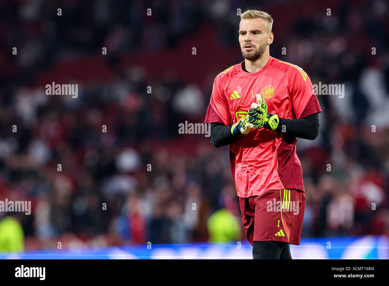 AMSTERDAM, NETHERLANDS - SEPTEMBER 17: goalkeeper Vitezslav Jaros of ...