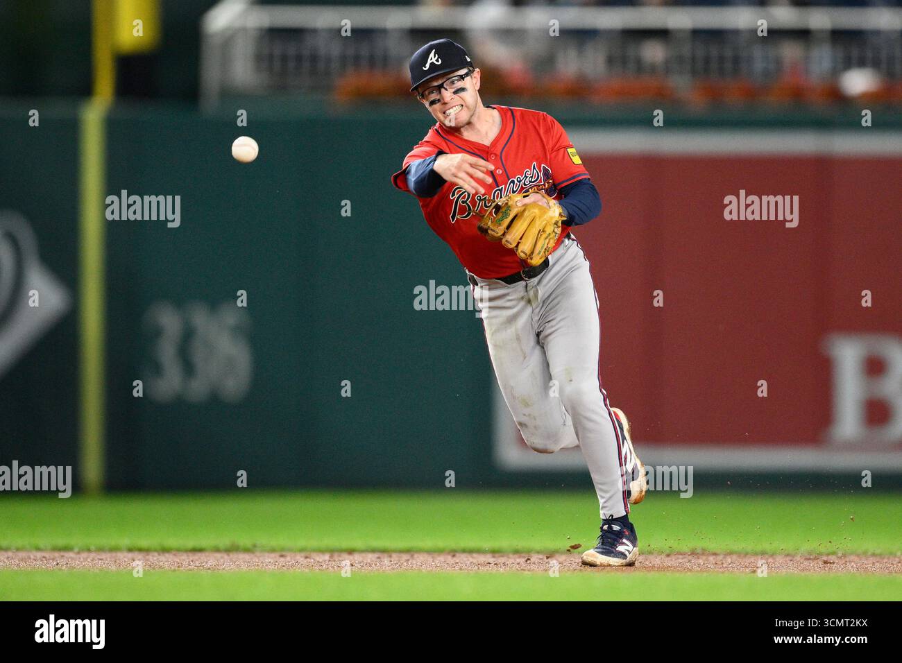 Atlanta Braves shortstop Nick Allen (2) in action during the second ...