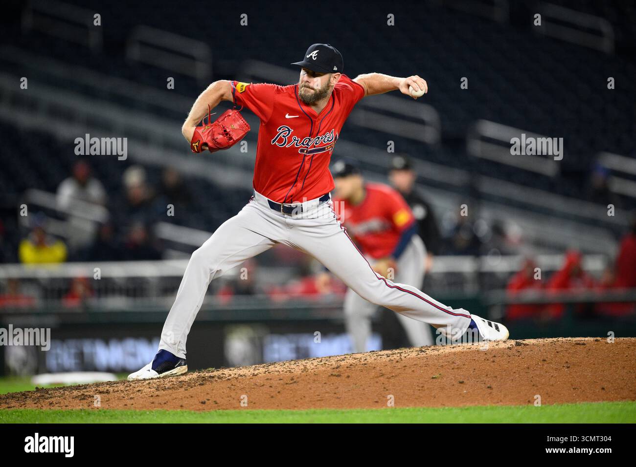 Atlanta Braves starting pitcher Chris Sale (51) in action during the ...