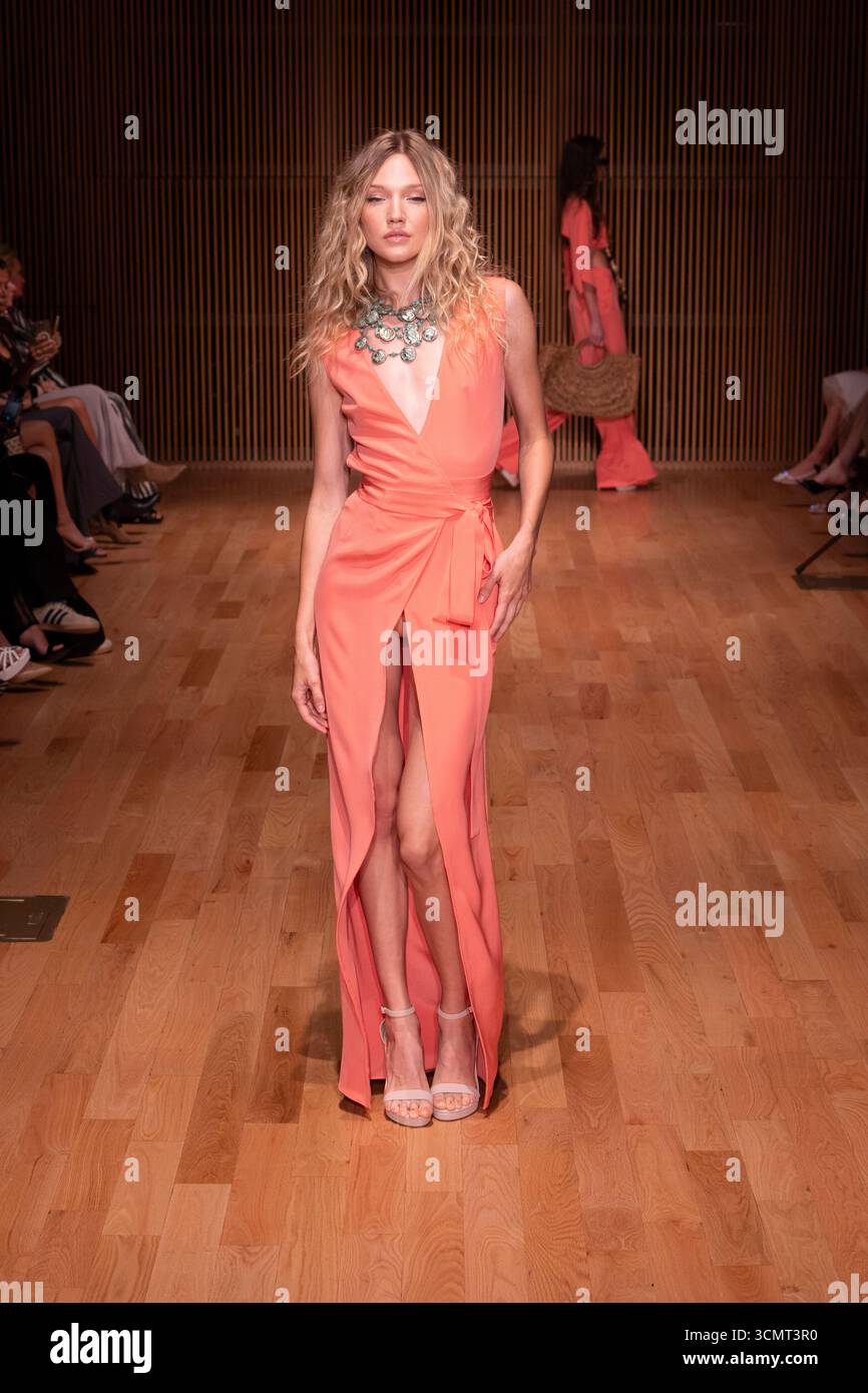 Models walk at Frederick Anderson's NYFW SS26 Fashion Show at The ...