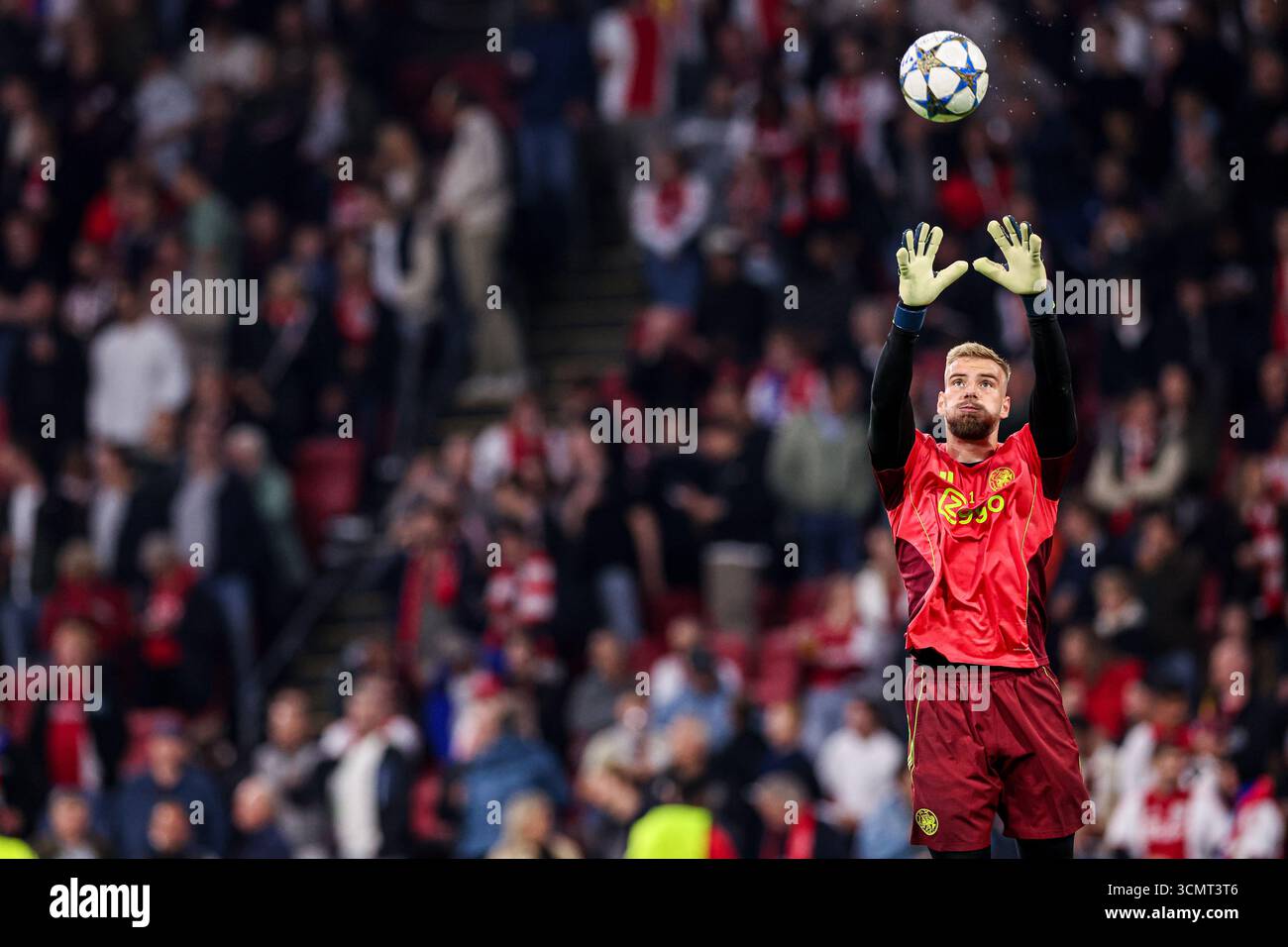 AMSTERDAM, NETHERLANDS - SEPTEMBER 17: goalkeeper Vitezslav Jaros of ...