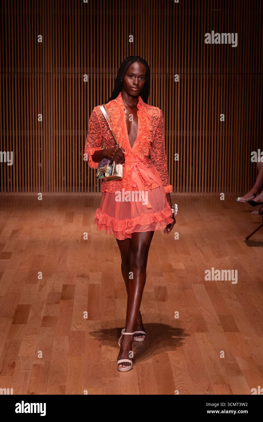 Models walk at Frederick Anderson's NYFW SS26 Fashion Show at The ...
