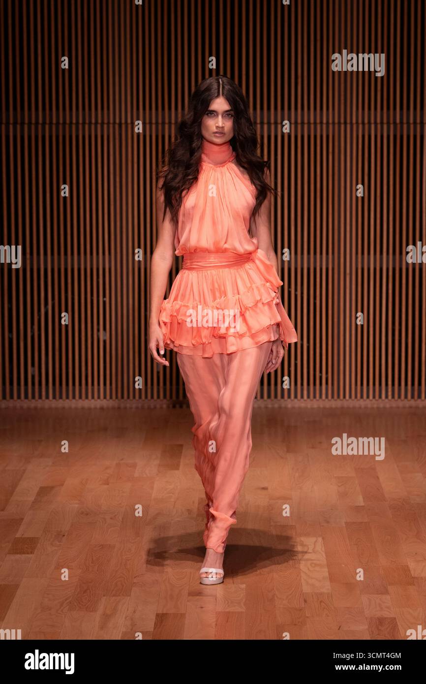 Models walk at Frederick Anderson's NYFW SS26 Fashion Show at The ...