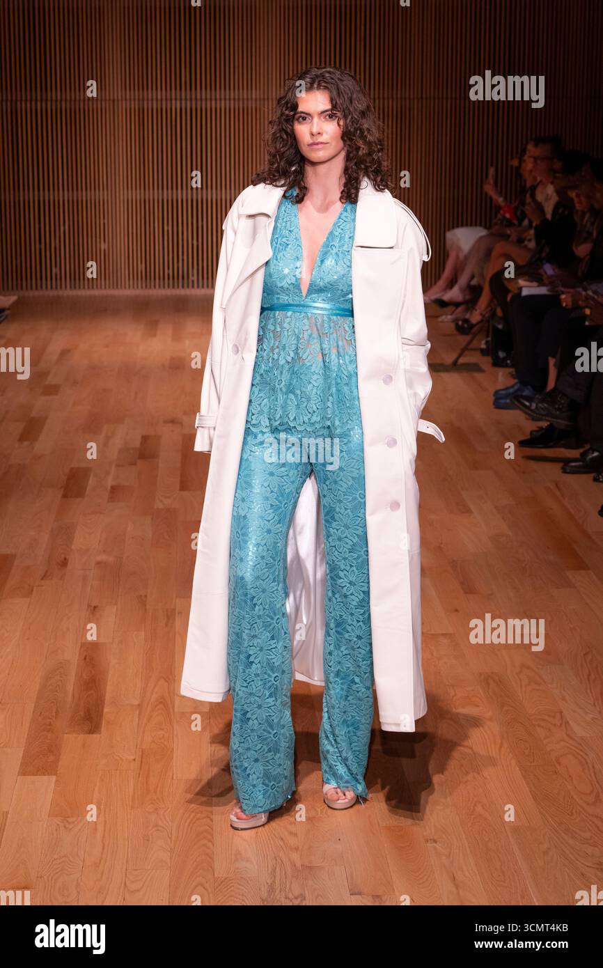 Models walk at Frederick Anderson's NYFW SS26 Fashion Show at The ...