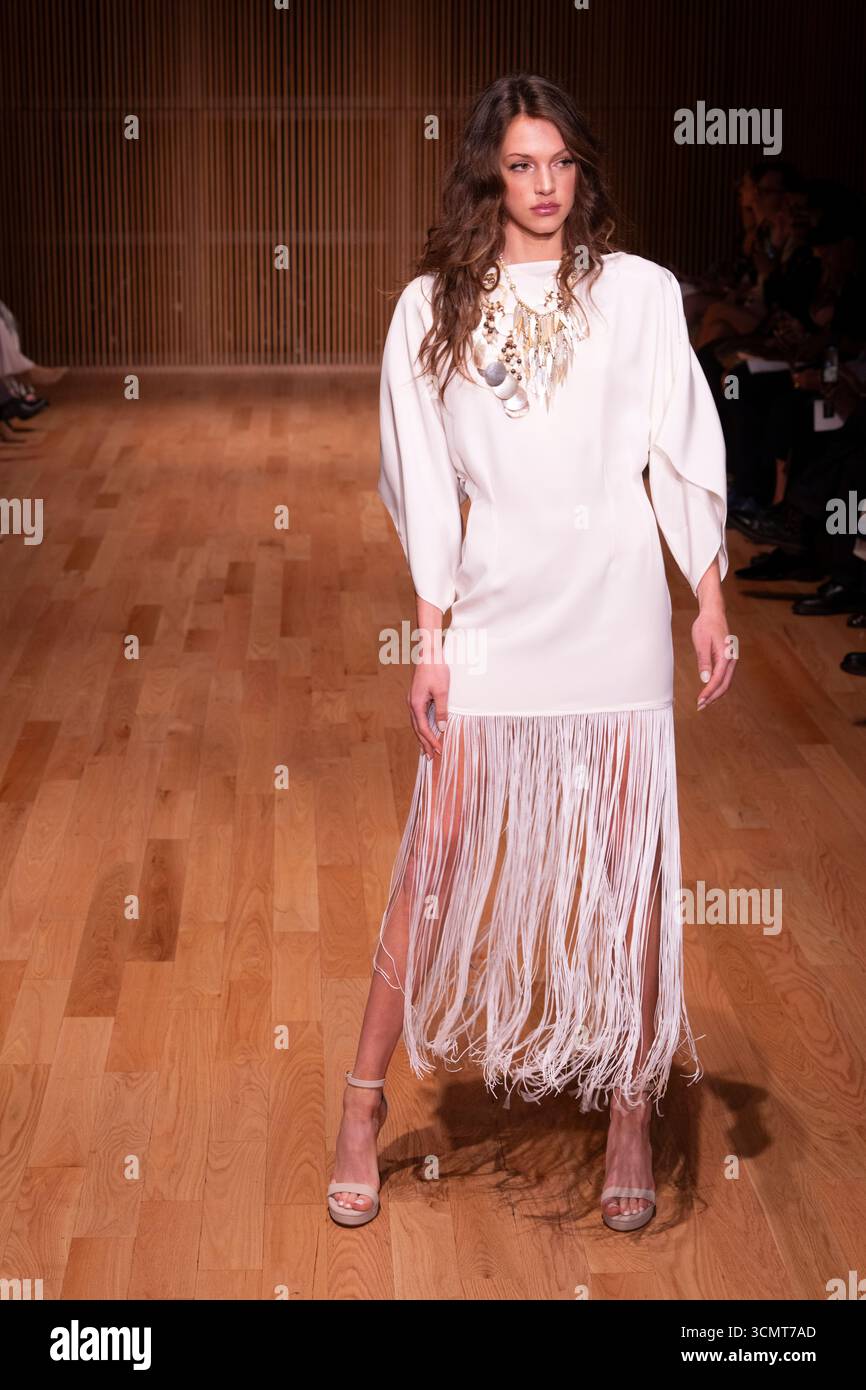 Models walk at Frederick Anderson's NYFW SS26 Fashion Show at The ...