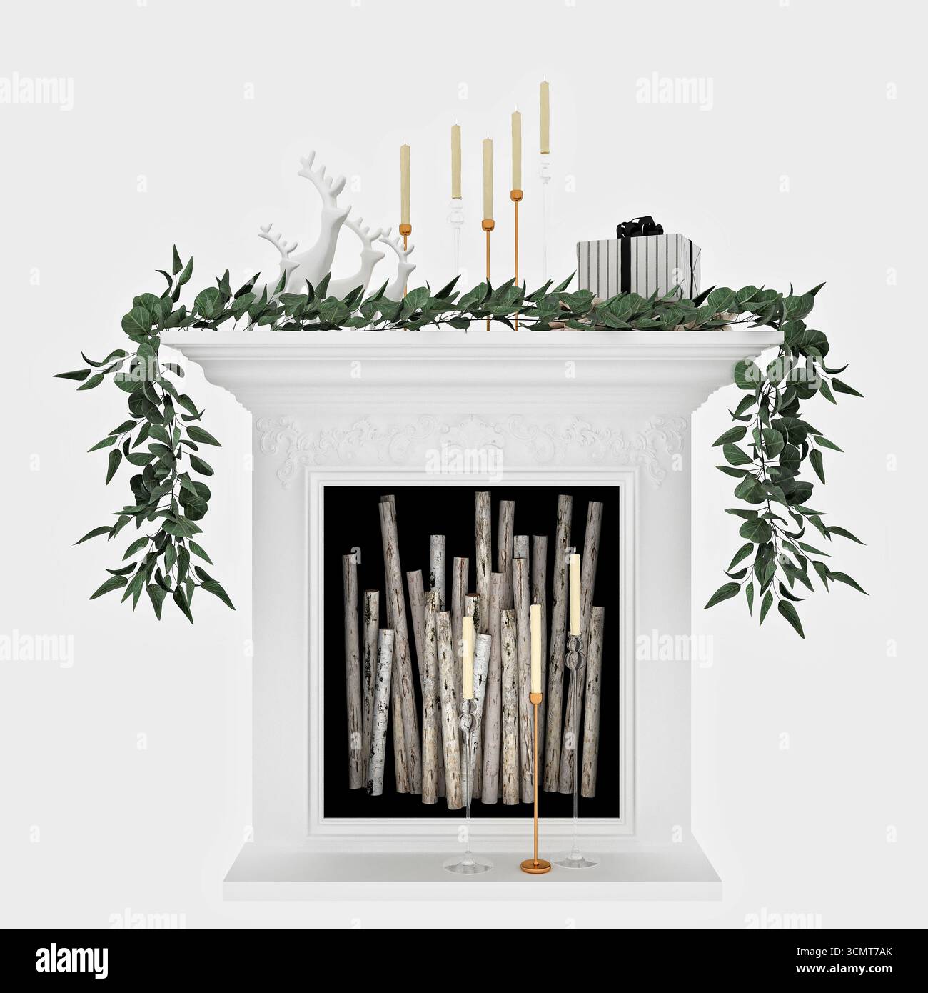 Cartoon vector illustration christmas tree hi-res stock photography and ...