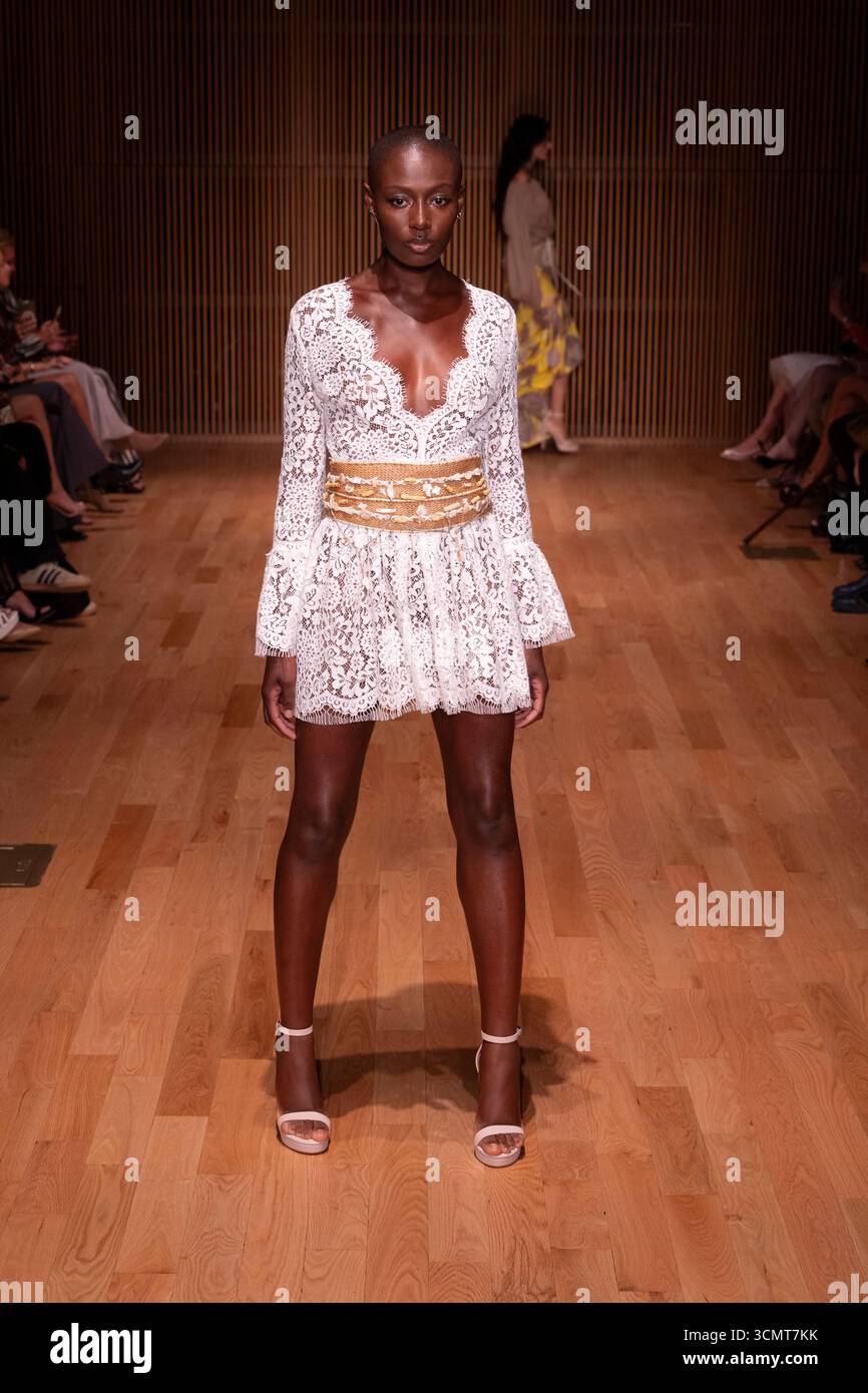 Models walk at Frederick Anderson's NYFW SS26 Fashion Show at The ...