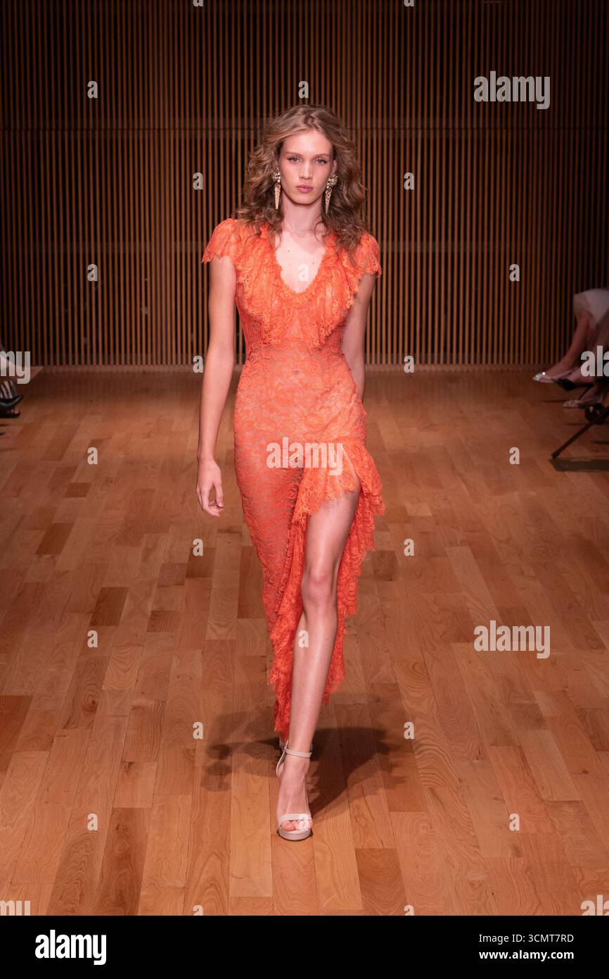 Models walk at Frederick Anderson's NYFW SS26 Fashion Show at The ...
