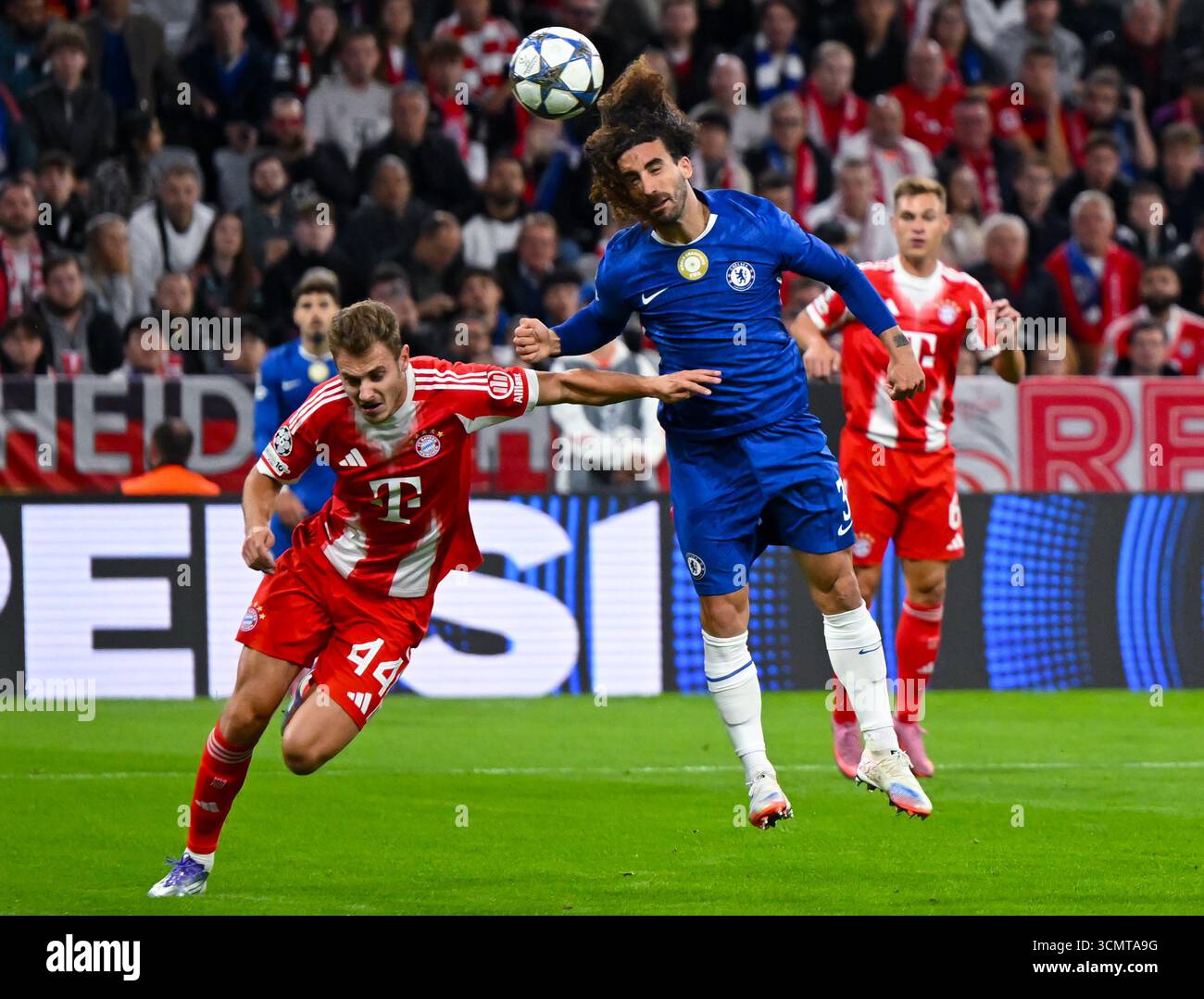 17 September 2025, Bavaria, Munich: Soccer, Champions League, Bayern ...