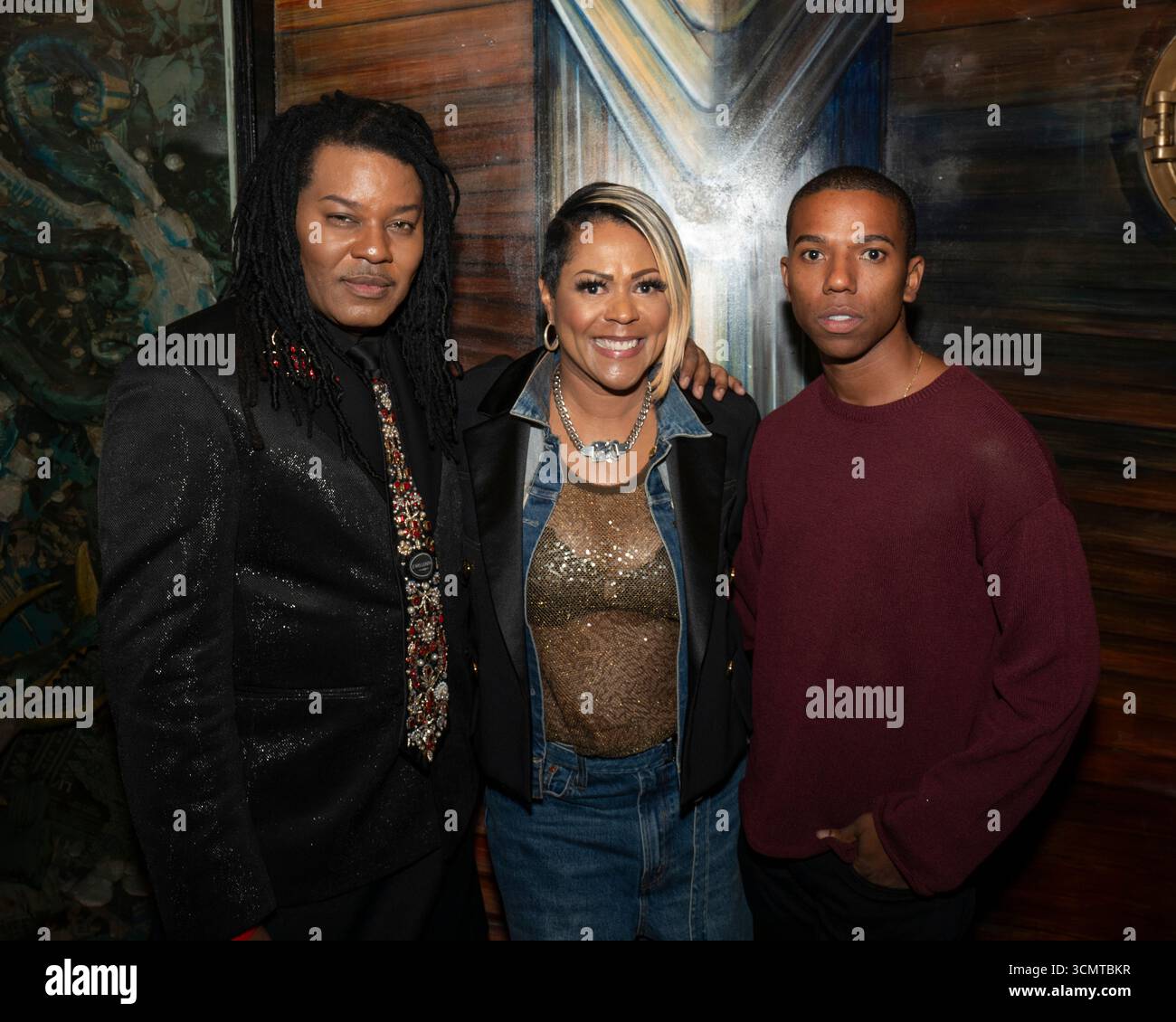 Ty-Ron Mayes, Crystal Waters and Hymn Marley attends Untitled Magazine ...