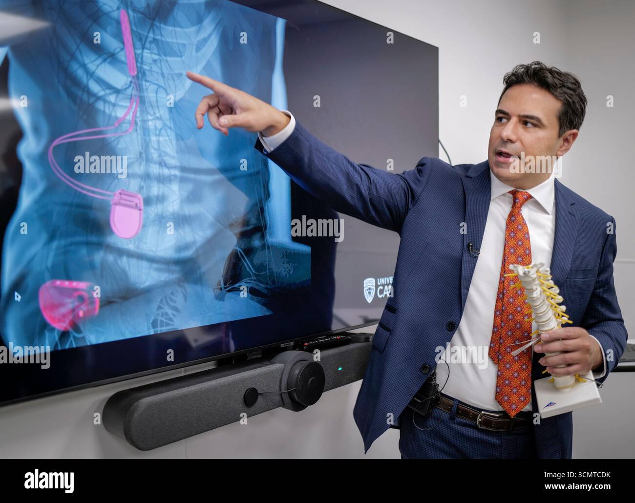 University of Calgary associate professor of neurosurgery Dr. Fady ...