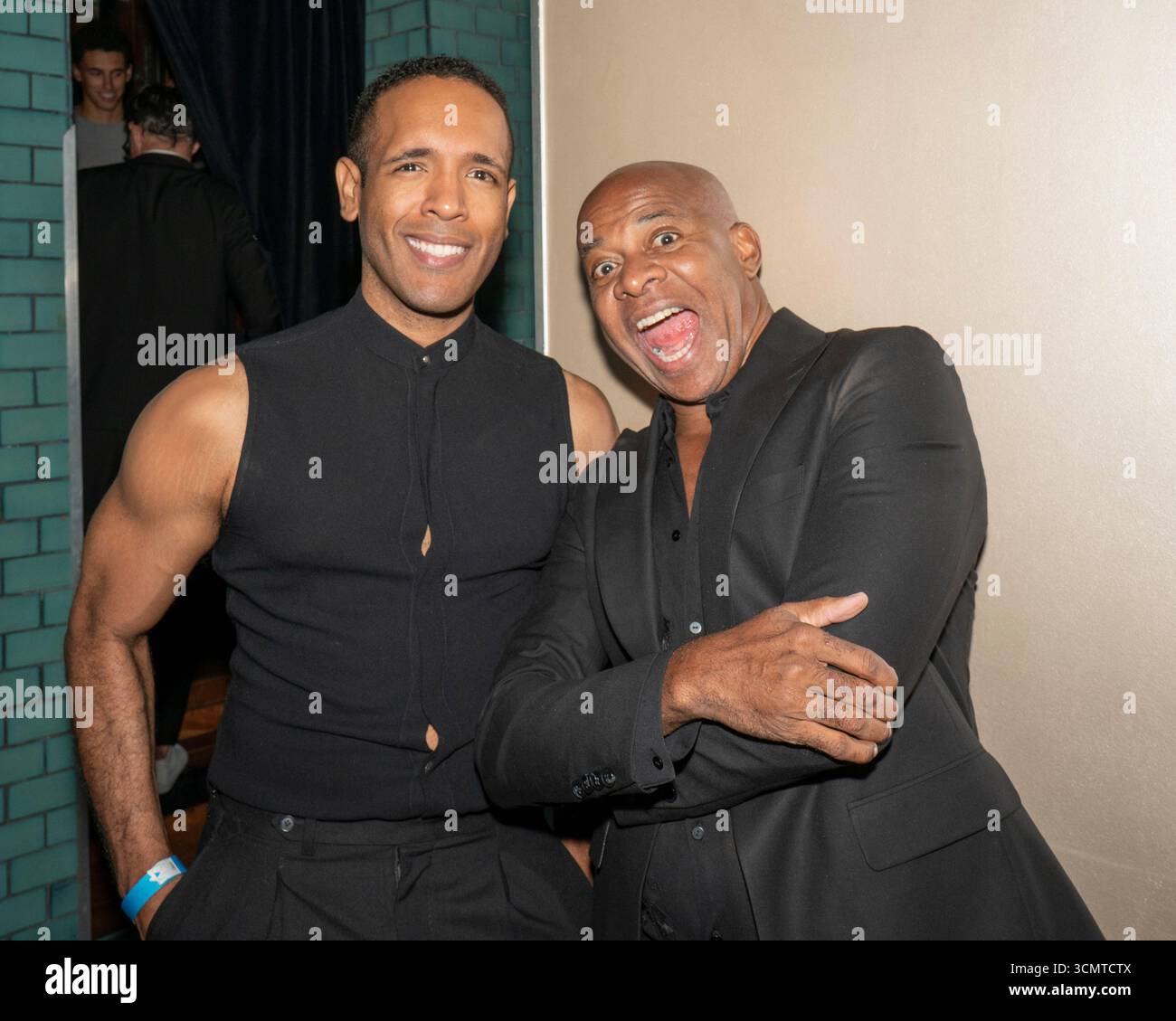 Louis Finley and Frederick Anderson attends Untitled Magazine ...