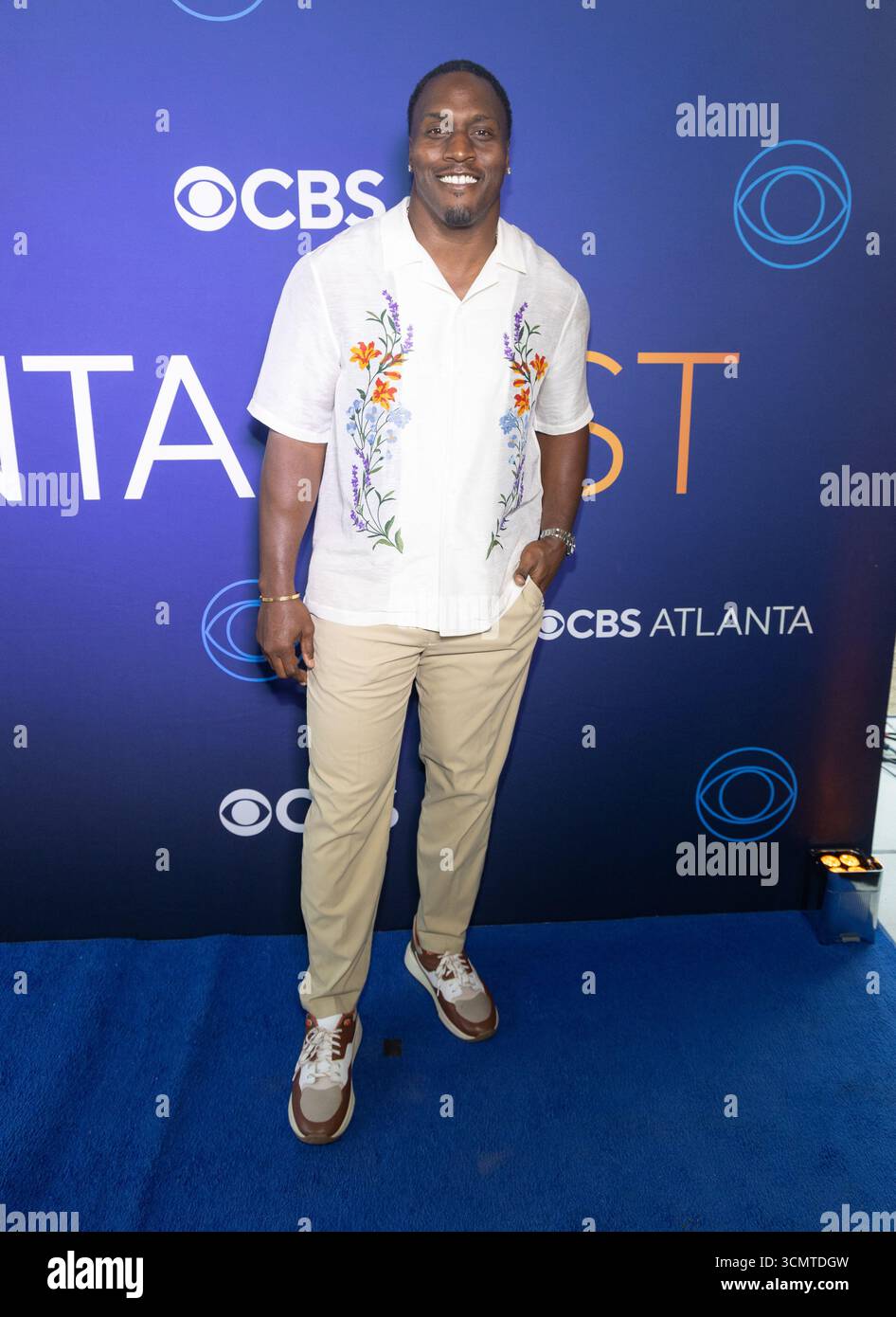 Sep 16th, 2025; Atlanta, GA, USA; Retired NFL Player Takeo Spikes ...