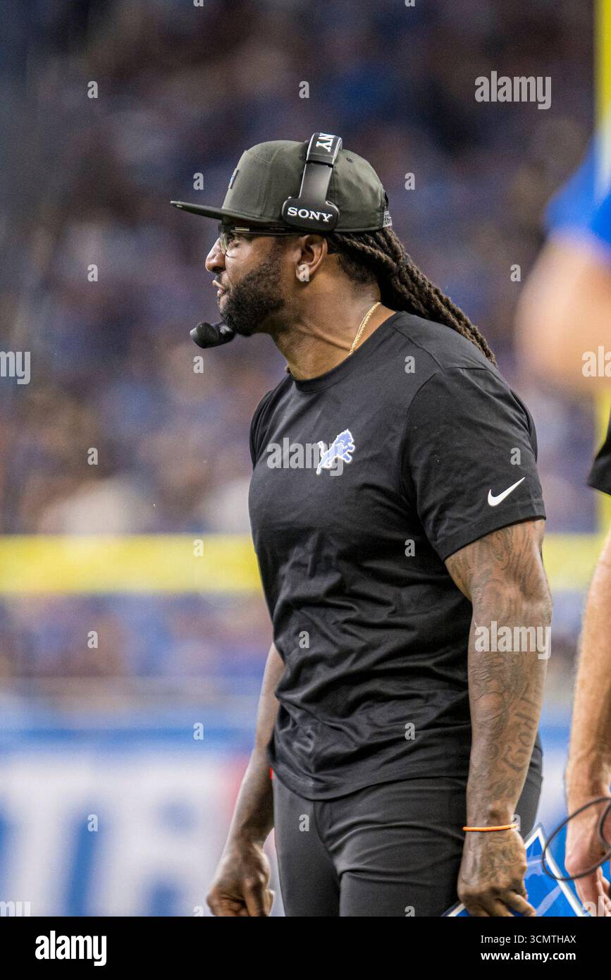 DETROIT, MI - SEPTEMBER 14: Detroit Lions Defensive Coordinator Kelvin ...