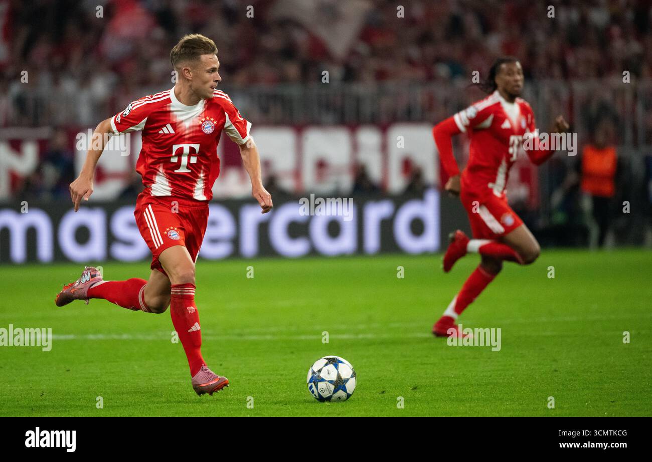 17 September 2025, Bavaria, Munich: Soccer: Champions League, Bayern ...