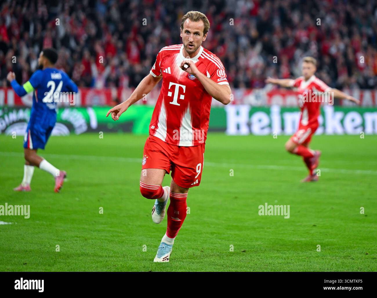 17 September 2025, Bavaria, Munich: Soccer: Champions League, Bayern ...