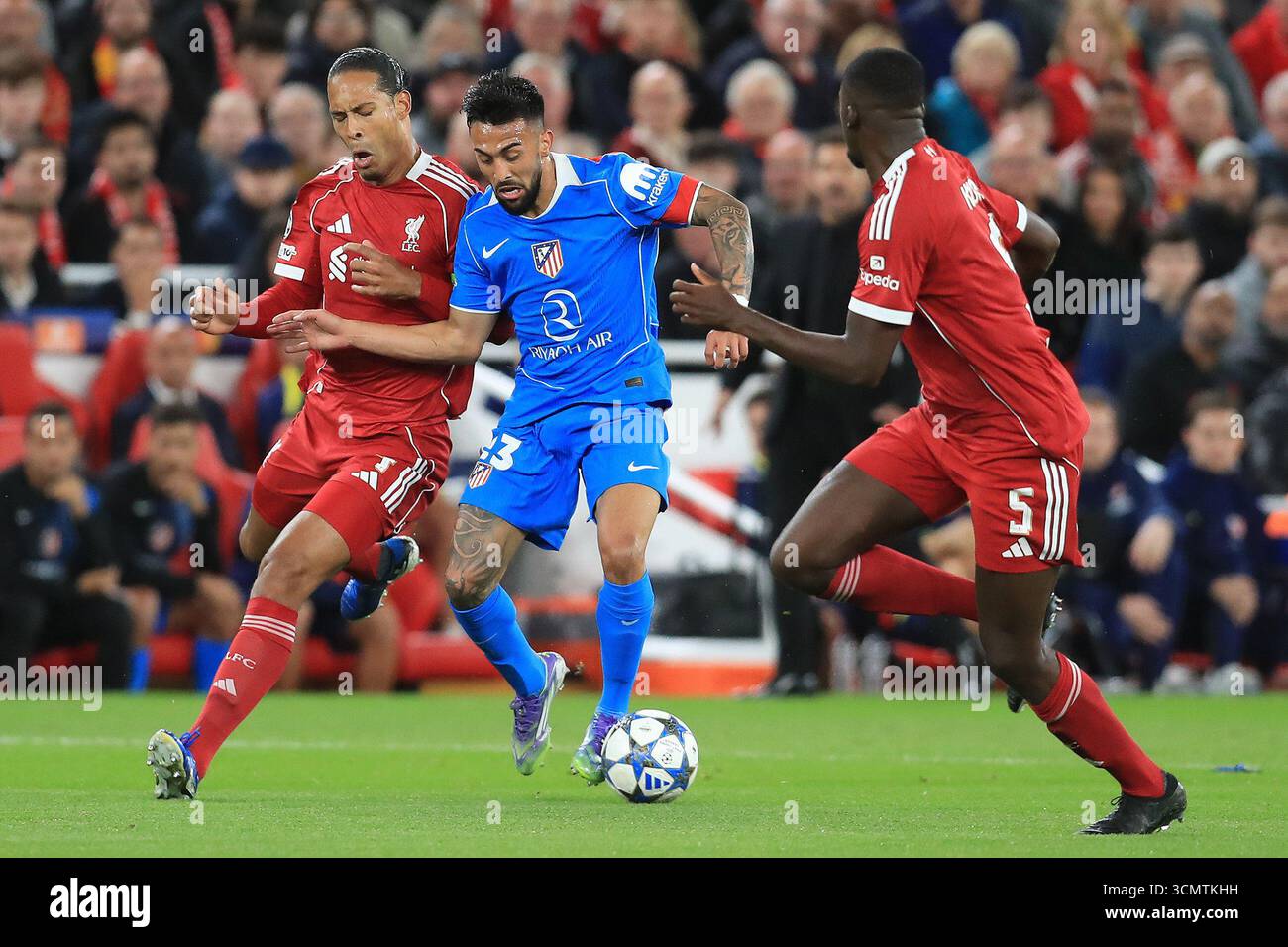 17th September 2025; Anfield, Liverpool, Merseyside, England; UEFA ...