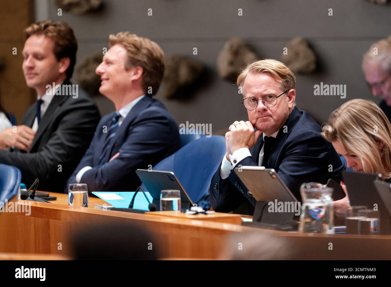 DEN HAAG, NETHERLANDS - SEPTEMBER 17: Caretaker Minister Robert Tieman ...