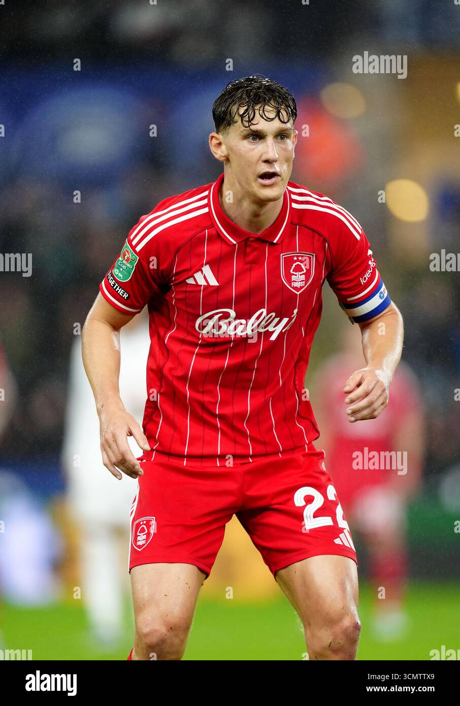 Nottingham Forest's Ryan Yates during the Carabao Cup third round match ...