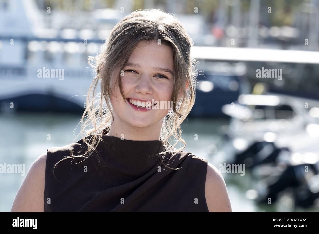 Sacha Lauras attends the Desenchantees photocall during the 27th La ...