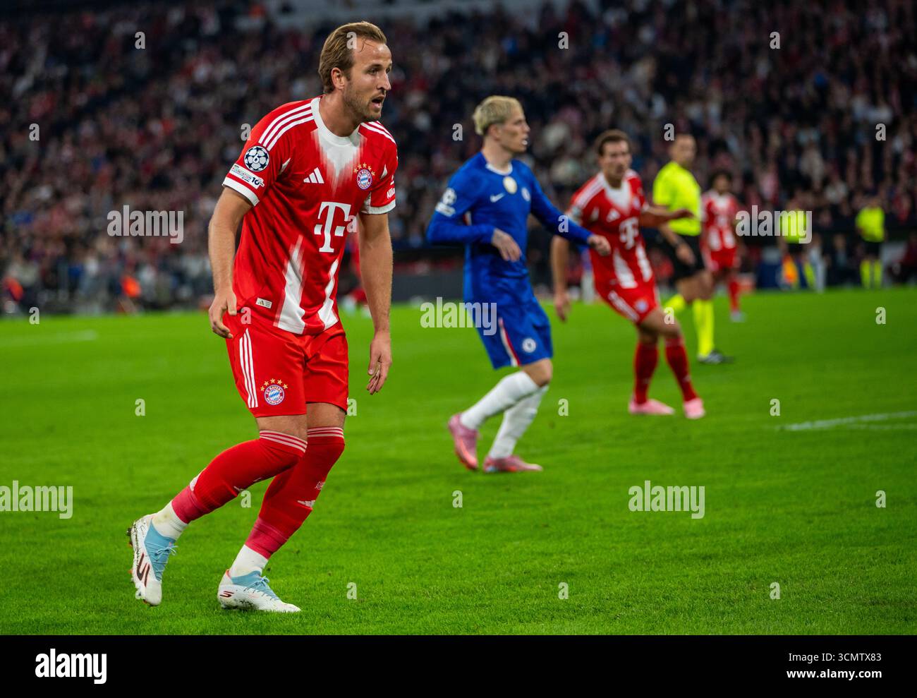 17 September 2025, Bavaria, Munich: Soccer: Champions League, Bayern ...
